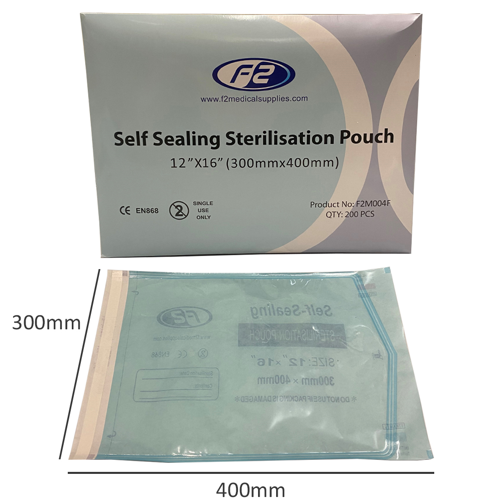 Sterilisation Pouches - F2 Medical Supplies