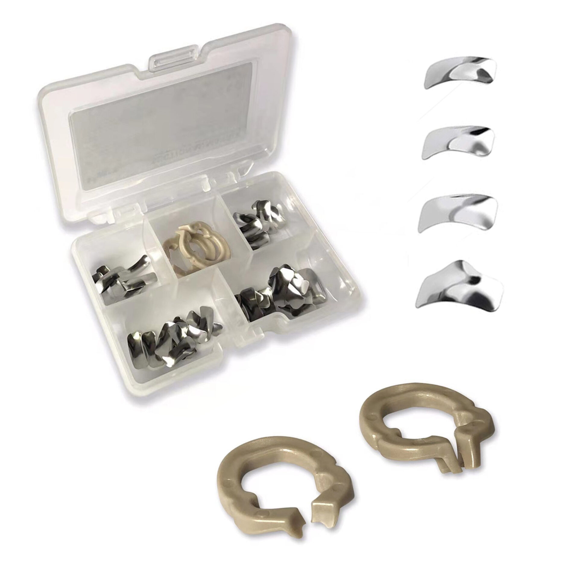 Resin Sectional Matrix Clamp & Bands Kit - F2 Medical Supplies