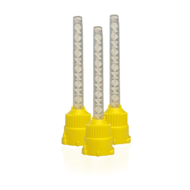 Yellow Mixing Tips 4.2mm (50pcs) - F2 Medical Supplies