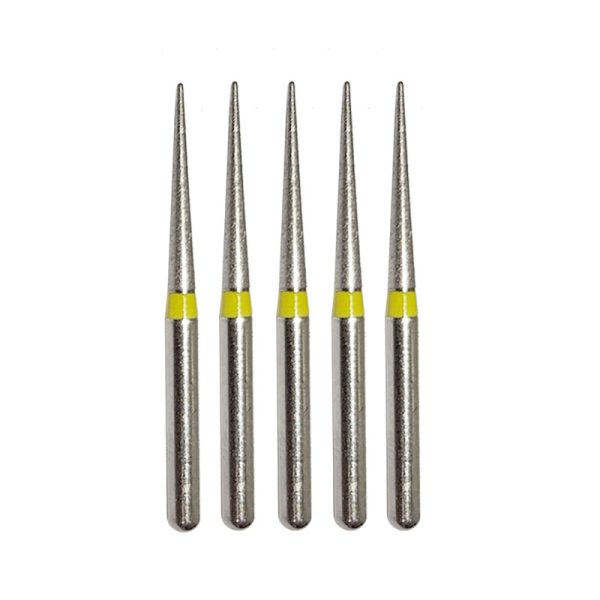 Taper Round End Diamond Burs TR:11EF - Extra Fine Grit - F2 Medical ...