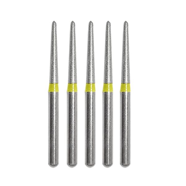 Taper Conical End Diamond Bur TC:21EF - Extra Fine Grit - F2 Medical ...