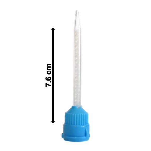 Blue Mixing Tips 76mm 50 Pcs Per Bag - F2 Medical Supplies