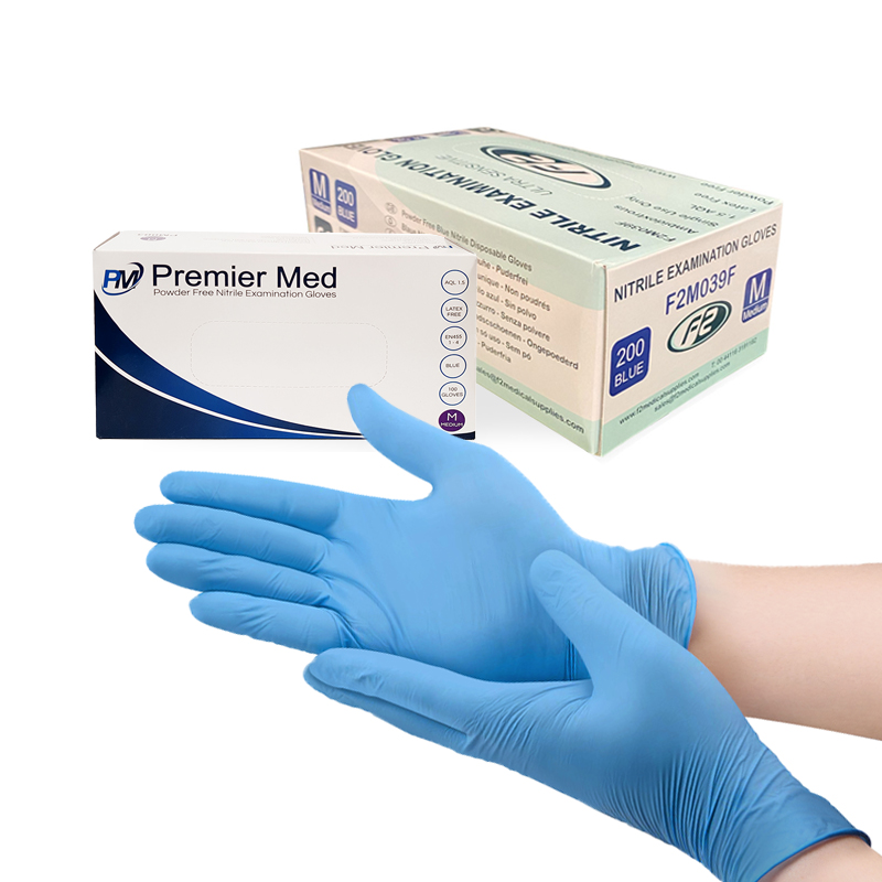 Blue Nitrile Gloves | Order Blue Medical Nitrile Gloves