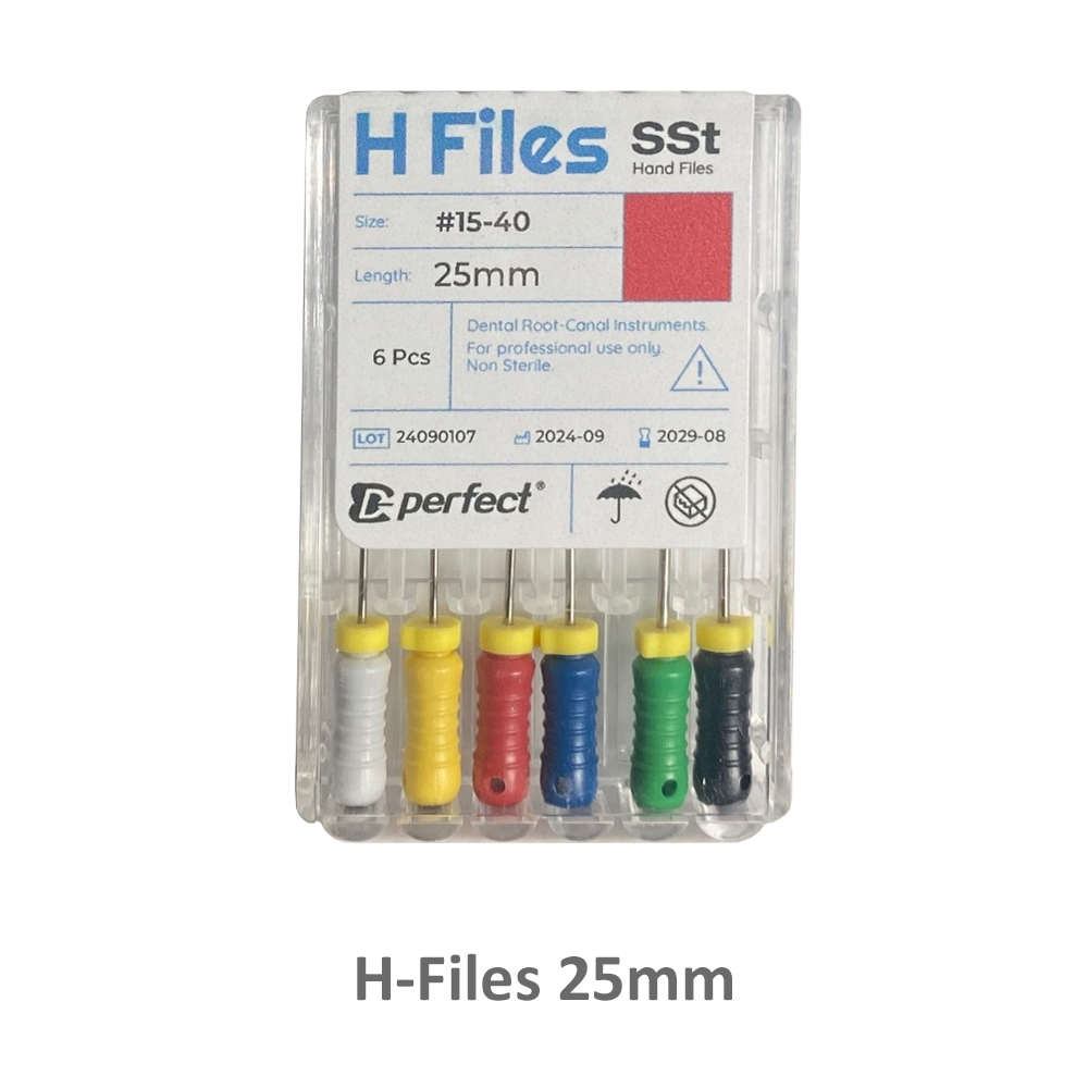 H Files 25mm - F2 Medical Supplies