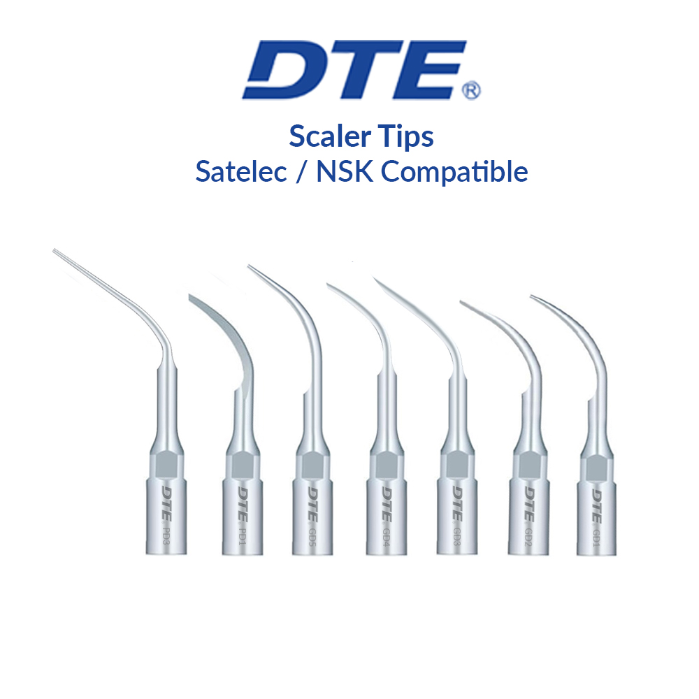 DTE Ultrasonic Scaler Tips - Satelec / NSK Compatible Scaling Tips - F2 ...