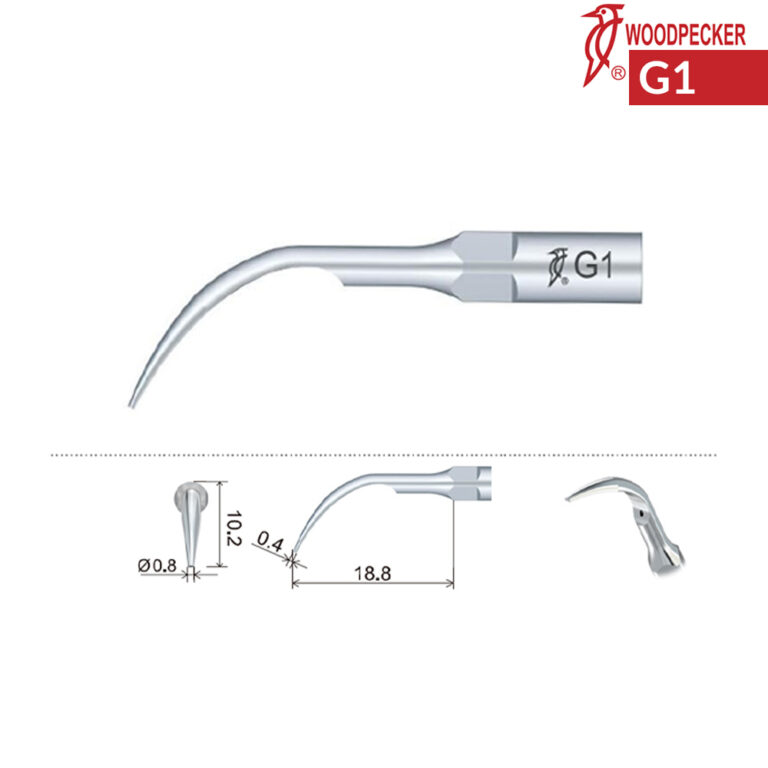 Woodpecker G1 General Scaler Tips (5pcs) - EMS Compatible - F2 Medical ...