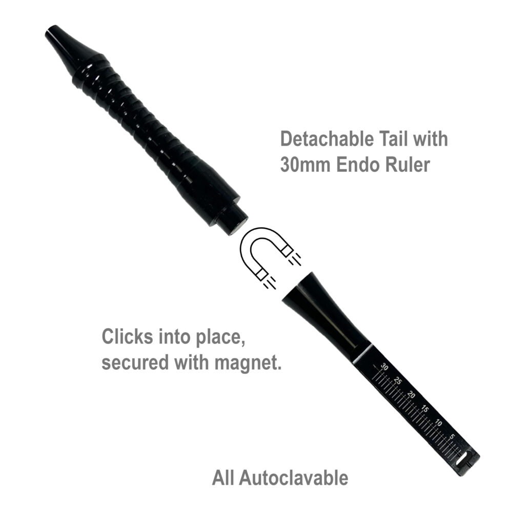 Royva Black Micro Mirror - Ultra Bright Endodontic Micro Mirror with ...