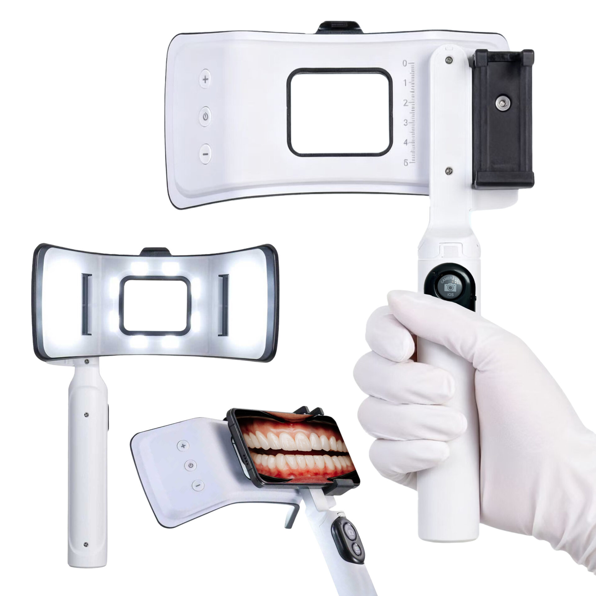 Mobile Handheld Dental Photography Lamp - Oral Filling Light ...