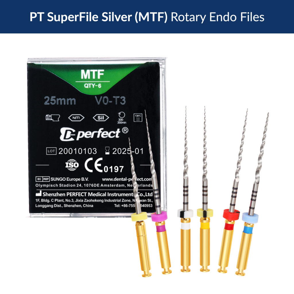 PT Super Files Silver - MTF (ProTaper Compatible) - F2 Medical Supplies