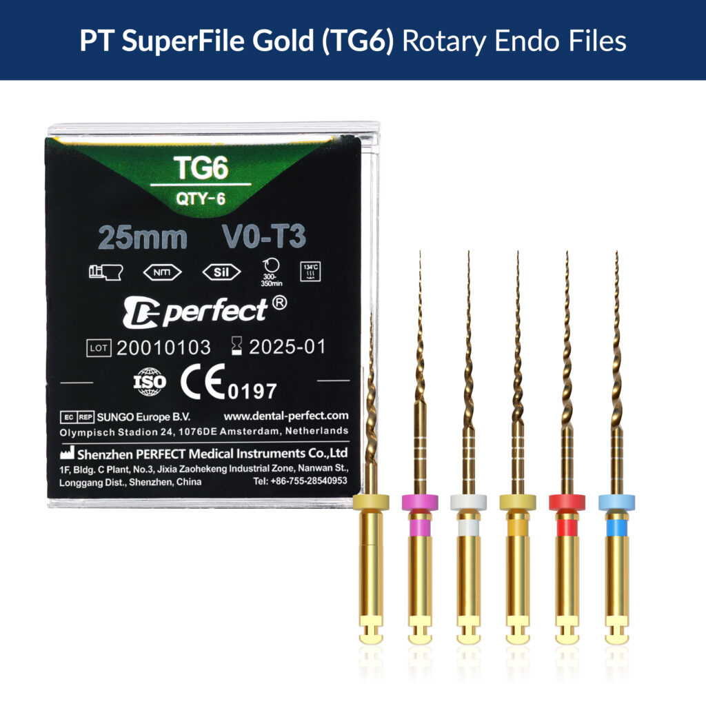 PT Super Files Gold TG6 (ProTaper Gold Compatible) - F2 Medical Supplies